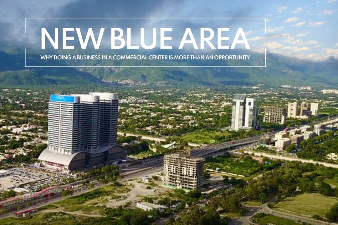 NEW BLUE AREA Why Doing Business in a commercial center.